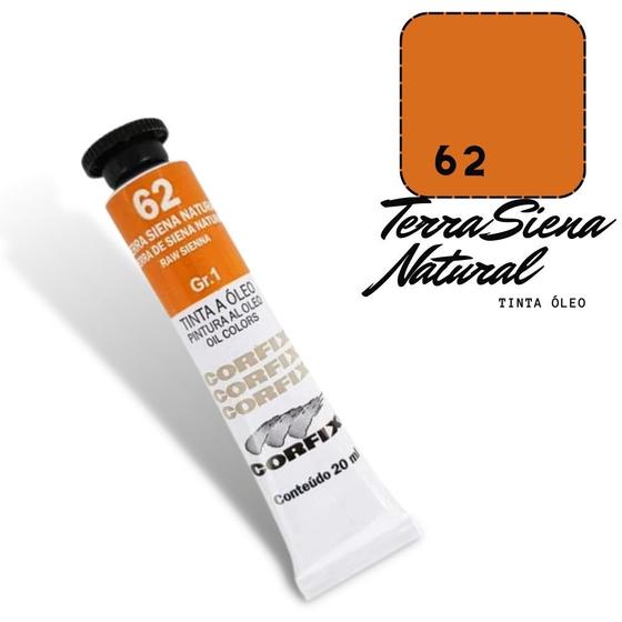 Tinta Óleo 20ml G1 062 Terra Siena Natural Corfix - Tinta a Óleo ...