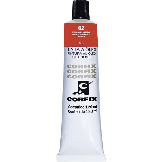 Tinta Óleo Corfix 120ml Cor Terra Siena Natural 62 - Tinta a Óleo ...
