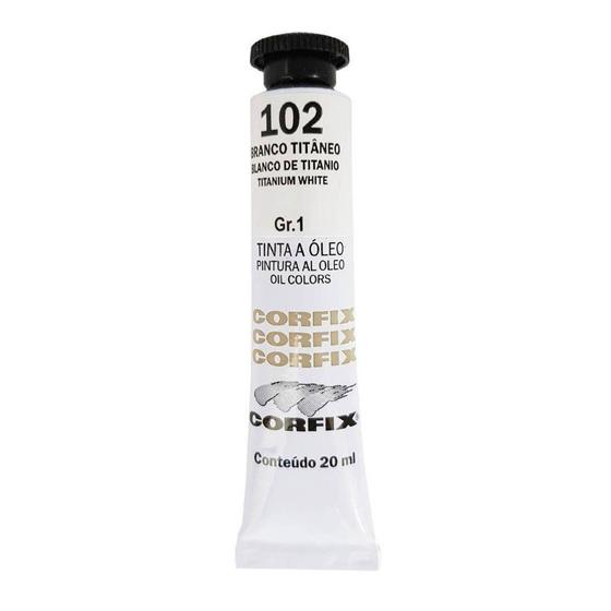 Tinta Oleo Corfix G1 102 Branco Titanio 20ml - Tinta a Óleo - Magazine ...
