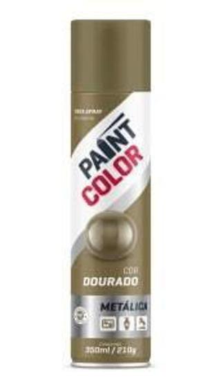 Tinta paint metalica dourado 350ml - baston - Tinta Spray para Parede ...