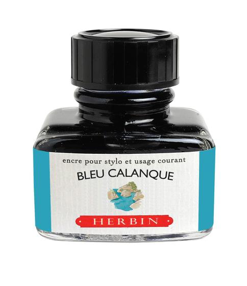 Tinta Para Caneta Tinteiro J. Herbin Bleu Calanque 30Ml - J Herbin ...
