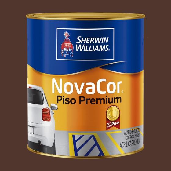 Tinta Para Piso Cimentado Nova Cor Marrom 900ml - SHERWIN WILLIAMS ...
