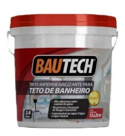 Tinta Para Teto De Banheiro Impermeabilizante 3,6 L Bautech - Tinta Impermeabilizante - Magazine ...