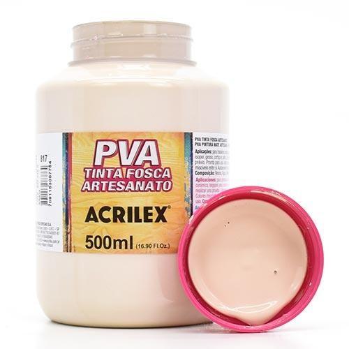 Tinta PVA Fosca para Artesanato 500ml - Acrilex - Tinta PVA - Magazine ...