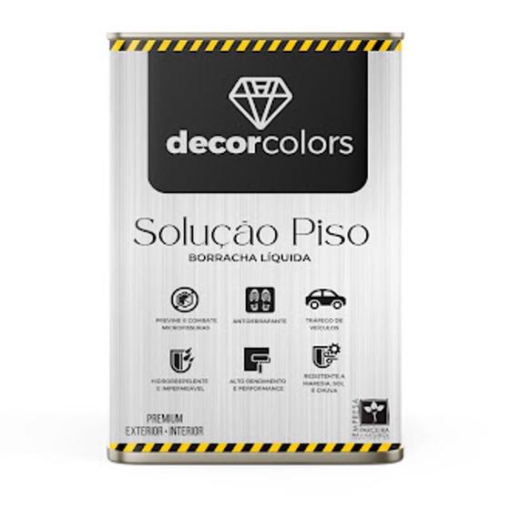 Tinta Solução Piso Premium 18 L - Decor Colors - 000003 - Tinta para ...