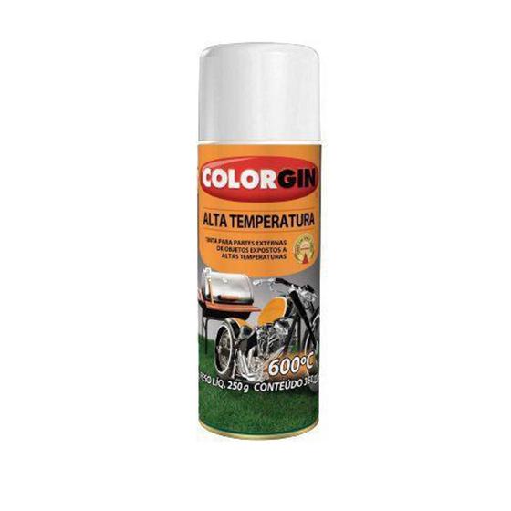 Tinta Spray Alta Temp Cores Unidade Colorgin 350ml - Tinta Spray para ...