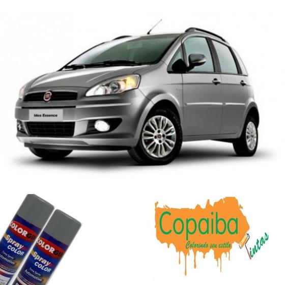 Tinta Spray Automotiva (CINZA) NA COR DO SEU CARRO 300ml Feita na ...