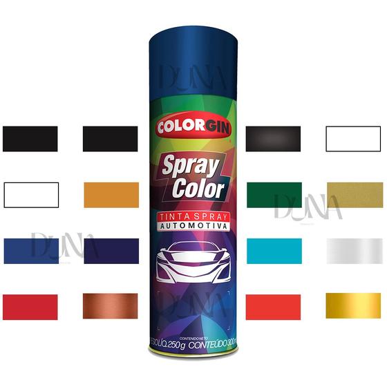 Tinta Spray Automotiva Colorgin Premium 300ml - Tinta Automotiva ...