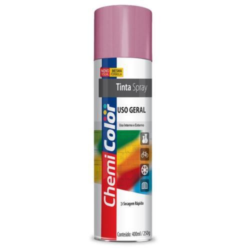 Tinta Spray Rosa 400ml Emb. c/ 3 - CHEMICOLOR - Tinta Spray para Parede ...