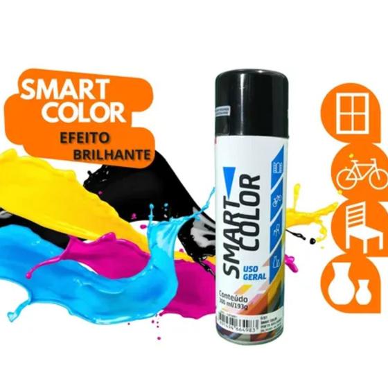 Tinta Spray Smart Color Todas As Cores Uso Geral Linha - Tinta Spray ...