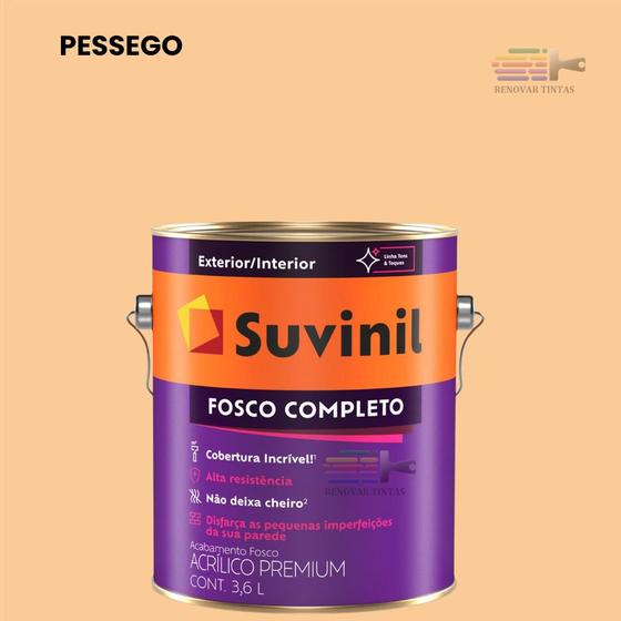 Tinta Suvinil Fosco Completo Premium 800ml Escolha sua Cor - Tinta para ...