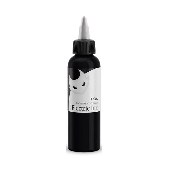 Tinta Tattoo Electric Ink Preto Tribal 120ml - Tinta para Tatuagem - Magazine Luiza