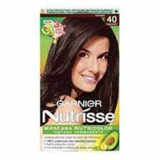 tintura coloração creme Nutrisse Garnier - Tinta de Cabelo - Magazine Luiza
