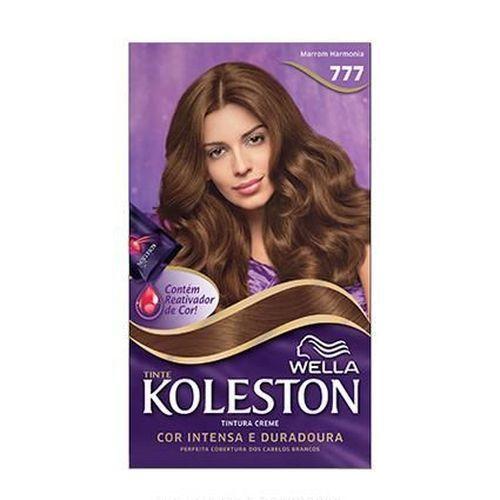 Tintura Koleston Wella 777 Marrom Harmonia - Tinta de Cabelo - Magazine ...