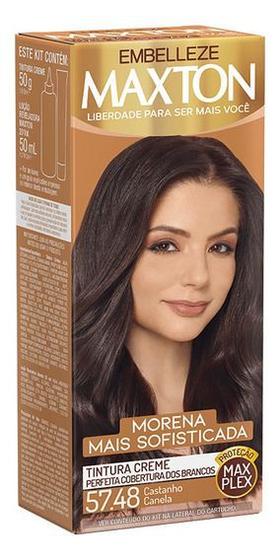 Tintura Maxton Kit 57.48 - Embelleze - Tinta de Cabelo - Magazine Luiza