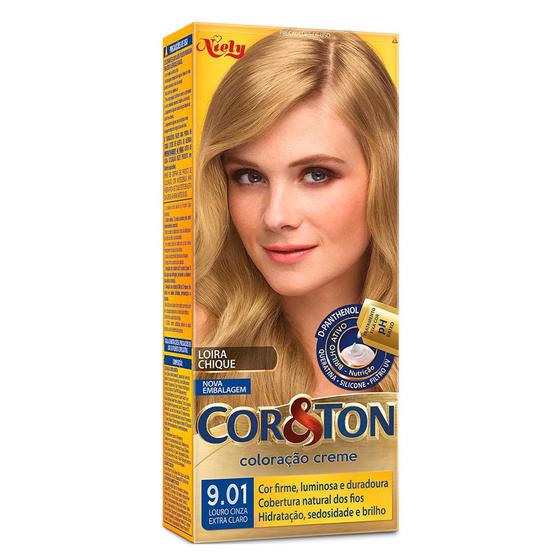 Tintura Niely Cor&Ton - Cor e Ton - Tinta de Cabelo - Magazine Luiza
