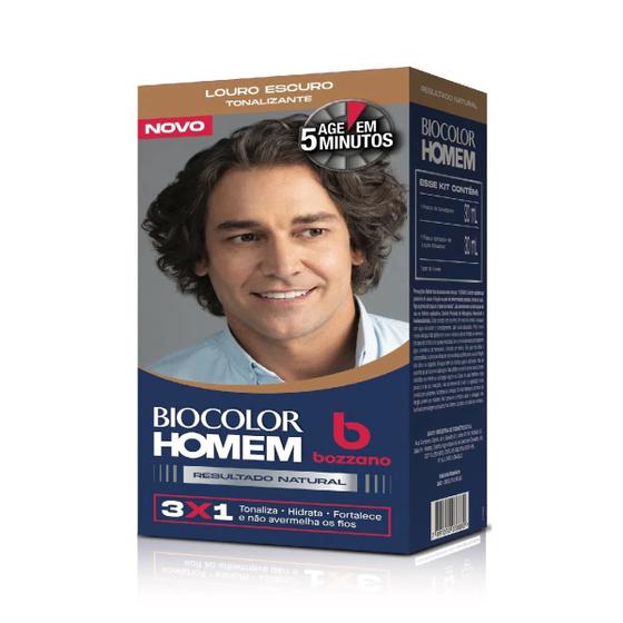 Tintura Permanente Biocolor Homem Louro Escuro - Tinta de Cabelo ...