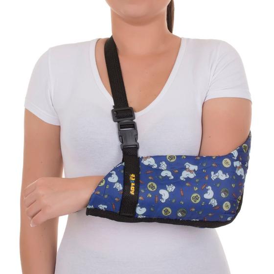 Tipóia Ombro Pós Operatório Braço Infantil Bilateral Azul Artipé ...