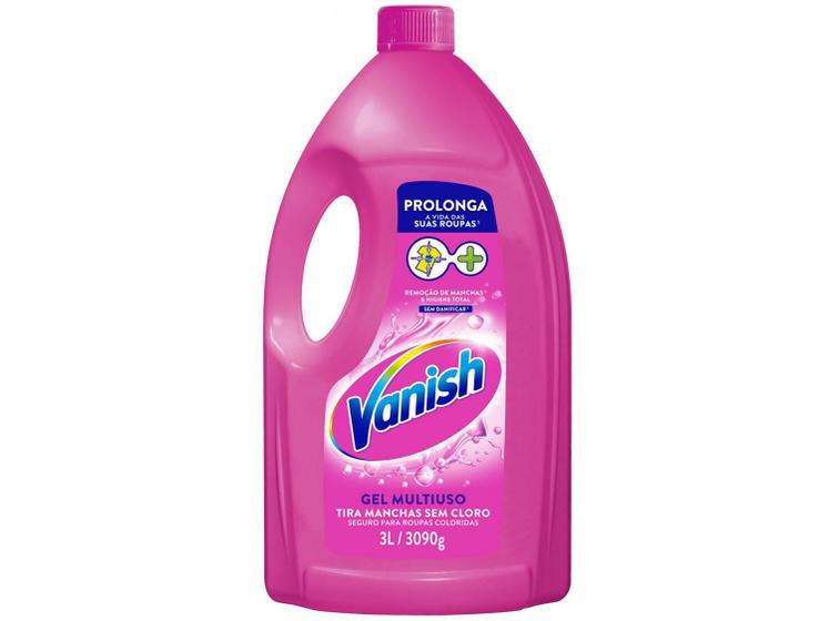Tira Manchas Vanish Multiuso em Gel - para Roupas Coloridas 3L - Tira ...