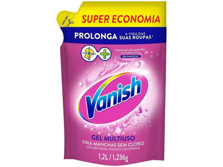 Tira Manchas Vanish Sachê Pink Gel Multiuso - para Roupas Brancas e ...