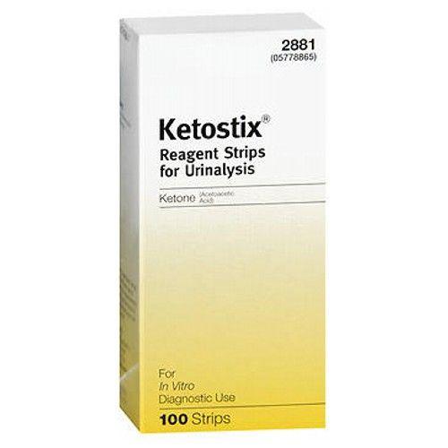 Tiras Reagentes Bayer Ketostix (100 unidades - Pacote com 6) para ...
