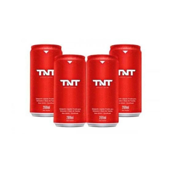 Tnt Energy Drink Energético Lata 4x269ml - Bebida Energética - Magazine ...