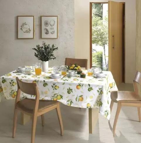 Toalha de Mesa Dohler Clean Athenas Estampado 1,60m X 2,50m 8 Lugares ...