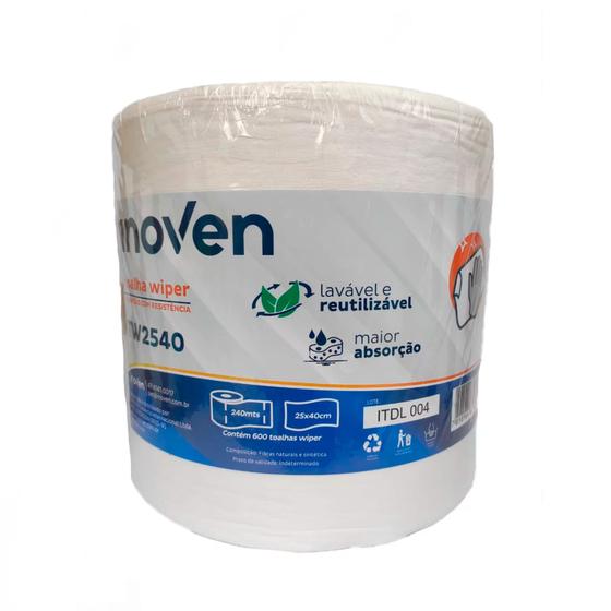 Toalha Descartável Wiper Inoven Rolo Picotado 25x40cm 5400 unidades ... Toalha Descartável Wiper Inoven Rolo Picotado 25x40cm 5400 unidades ...