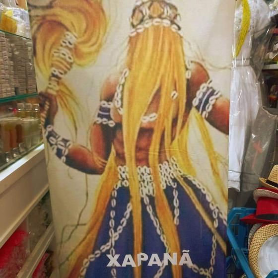 Toalha orixa xapana - Flora Iemanja - Toalha para Tarô - Magazine Luiza