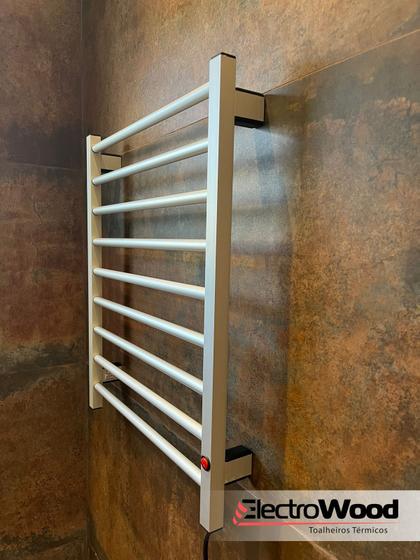 Toalheiro Térmico para Toalhas, Aquecedor Elétrico, Prata 220v - ElectroWood - Aquecedor de Água ...