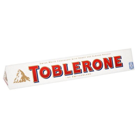 Toblerone White 100g - Chocolate / Barra de Chocolate - Magazine Luiza