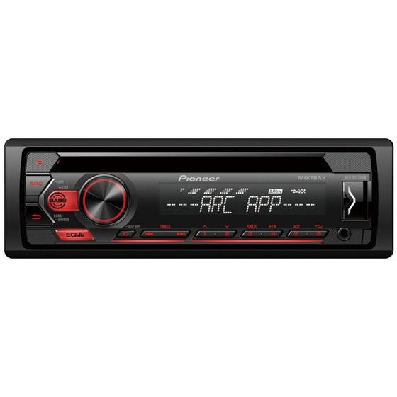 Toca CD Pioneer DEH-S1250UB USB/ Aux/ MP3 Player/ Radio AM/ FM/ Mixtrax ...