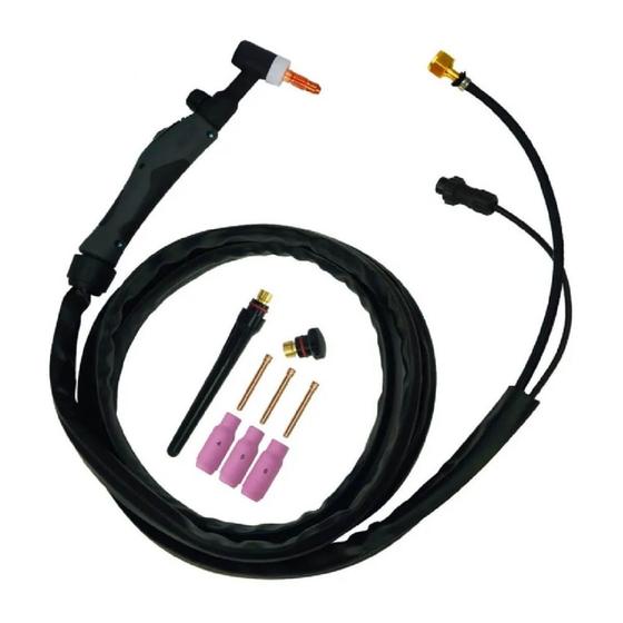 Tocha TIG de Alta Frequência 4 Metros 200 Amperes - STIG16001 - INTECH ...
