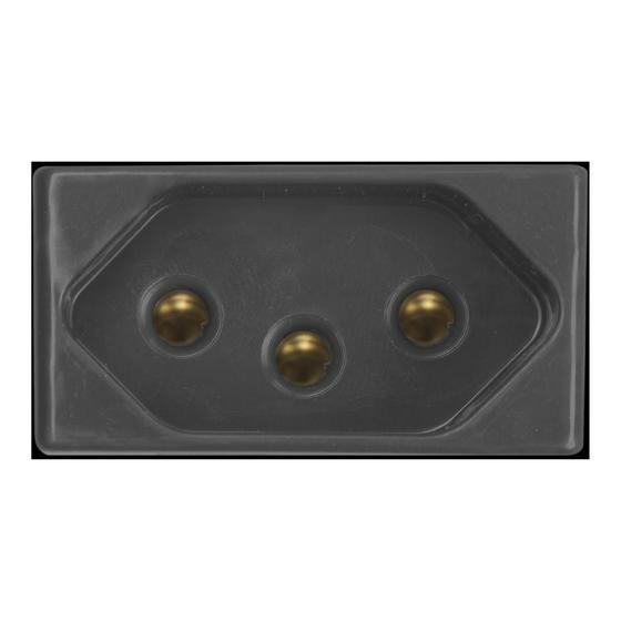 Tomada 2P +T 20A/250V Grafite Tramontina - Plugs e Adaptadores ...