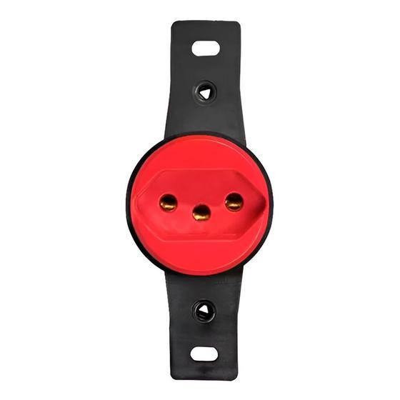 Tomada 2p+t para condulete 20a vermelho fc fios - Tomadas - Magazine Luiza
