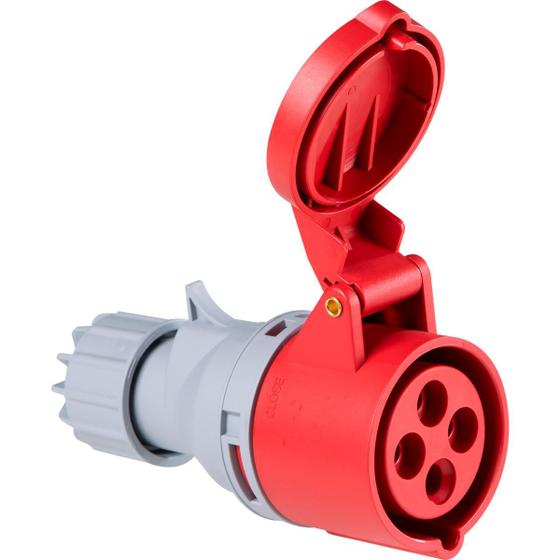 Tomada Acoplamento Femea 3p+t 16A 220-250V 6h Tramontina - Plugs e ...