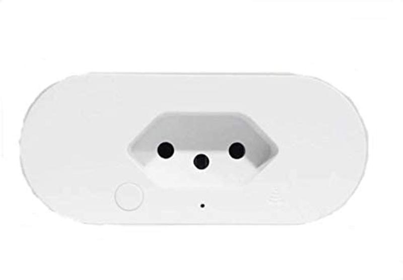 Tomada de Parede Inteligente Wifi Bivolt Smart Liga Desliga Funciona C ...