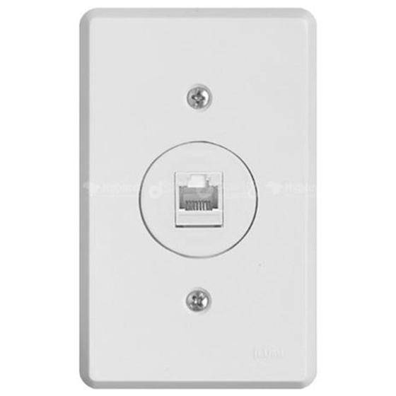Tomada de rede rj45 8 fio completa ilumi stylus - Tomadas - Magazine Luiza