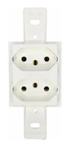 Tomada Dupla 2P+T P/Condulete 10A Branca Sem Placa Klin Weg - Espelho / Placa de Tomada e ...