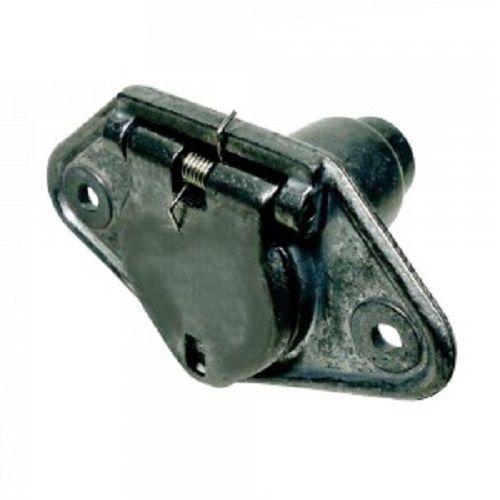 Tomada elétrica para engate redonda 6 polos fêmea alumínio polido ...