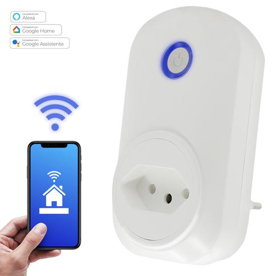 Tomada Inteligente Wifi Smart 10a App Alexa Google Home - RY - Tomadas ...