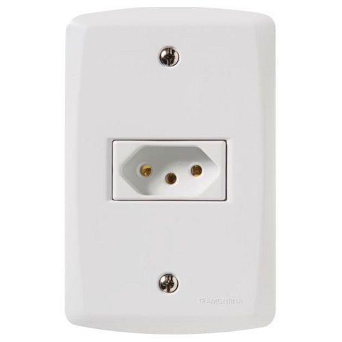 Tomada Lux2 Universal 10a Vertical Tramontina - Tomadas - Magazine Luiza