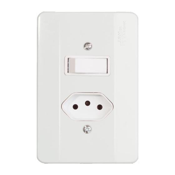 Tomada Para Telefone Com Placa Mec-Tronic - Mectronic - MEC TRONIC ...