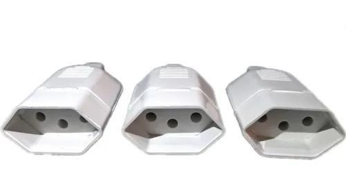 Tomada Plug Femêa 2P/ 10A - KIT 20 UNI - Império da Construção ...