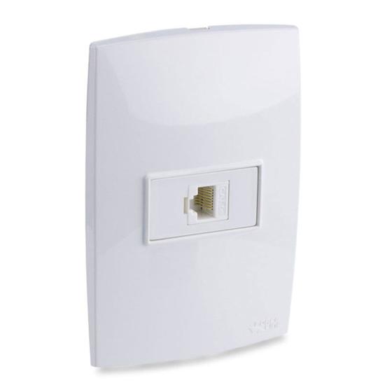 Tomada RJ45 Internet de Rede Keystone CAT5E Ethernet Informática para ...