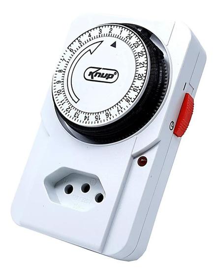 Tomada Temporizador Timer Liga Desliga Programação 24 Horas 110/220V ...