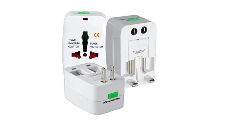 Tomada Universal Internacional Eua e Europa Adaptador - All in one ...