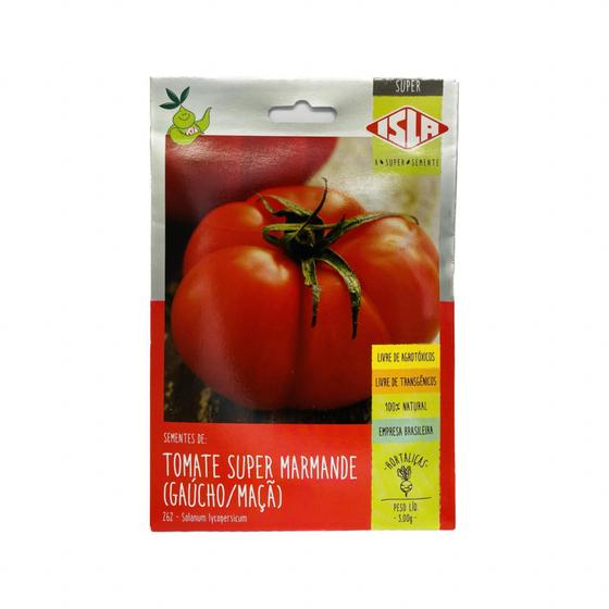 Tomate Super Marmande Gaucho 3g de Sementes - ISLA SEMENTES - Sementes ...
