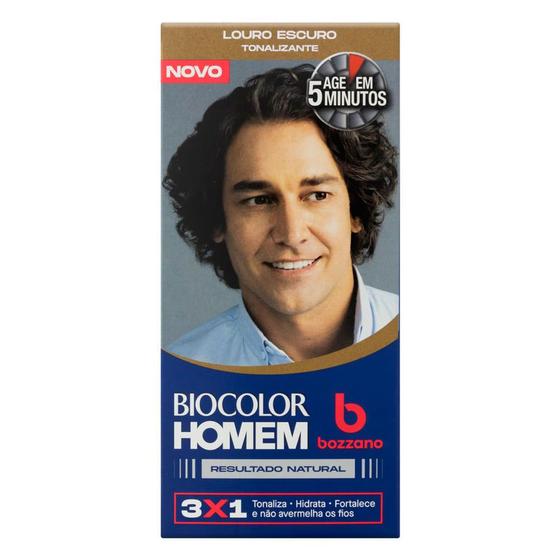 Tonalizante Biocolor Homem Louro Escuro - Tonalizante de Cabelo ...