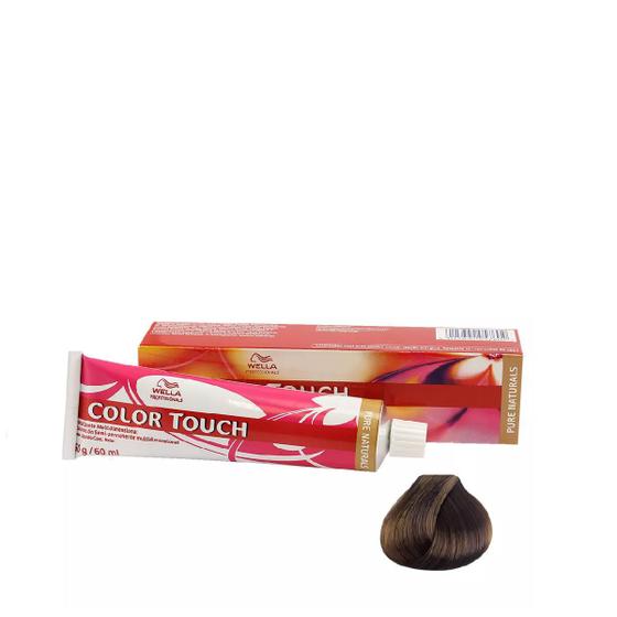 Tonalizante Color Touch 6/0 Louro Escuro Wella 60ml - Tonalizante de ...